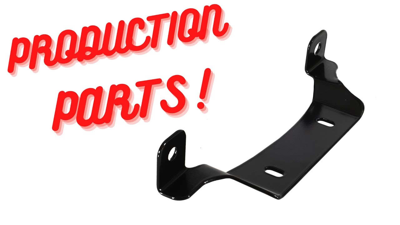 DIY: How to Powder Coat Brackets Yourself - YouTube