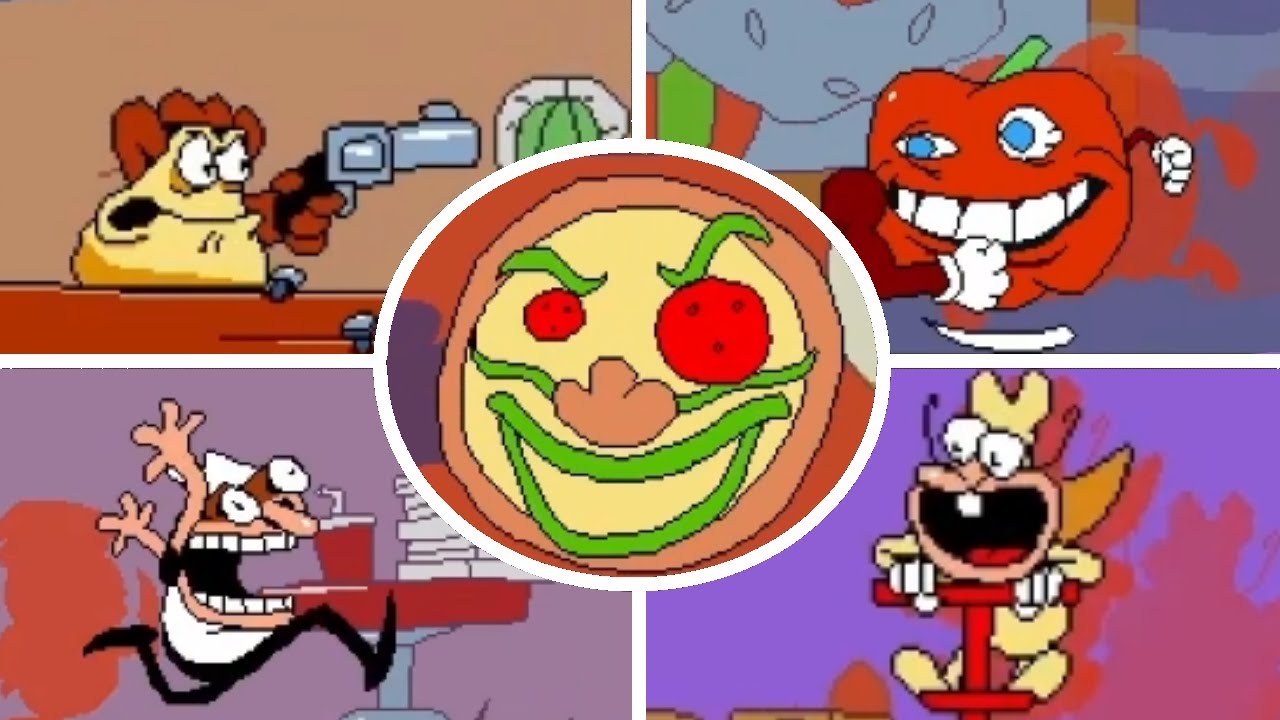 Pizza Tower: All Bosses - YouTube