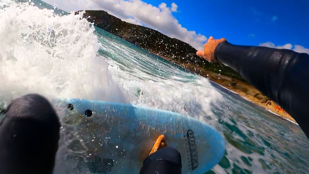 POV SURF IN COSTA OVEST + SURF RAGE! SARDEGNA ITALIA - YouTube