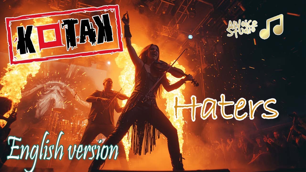 “Haters” – Kotak (English Version Cover) | Powerful Female Rock Vocals ...