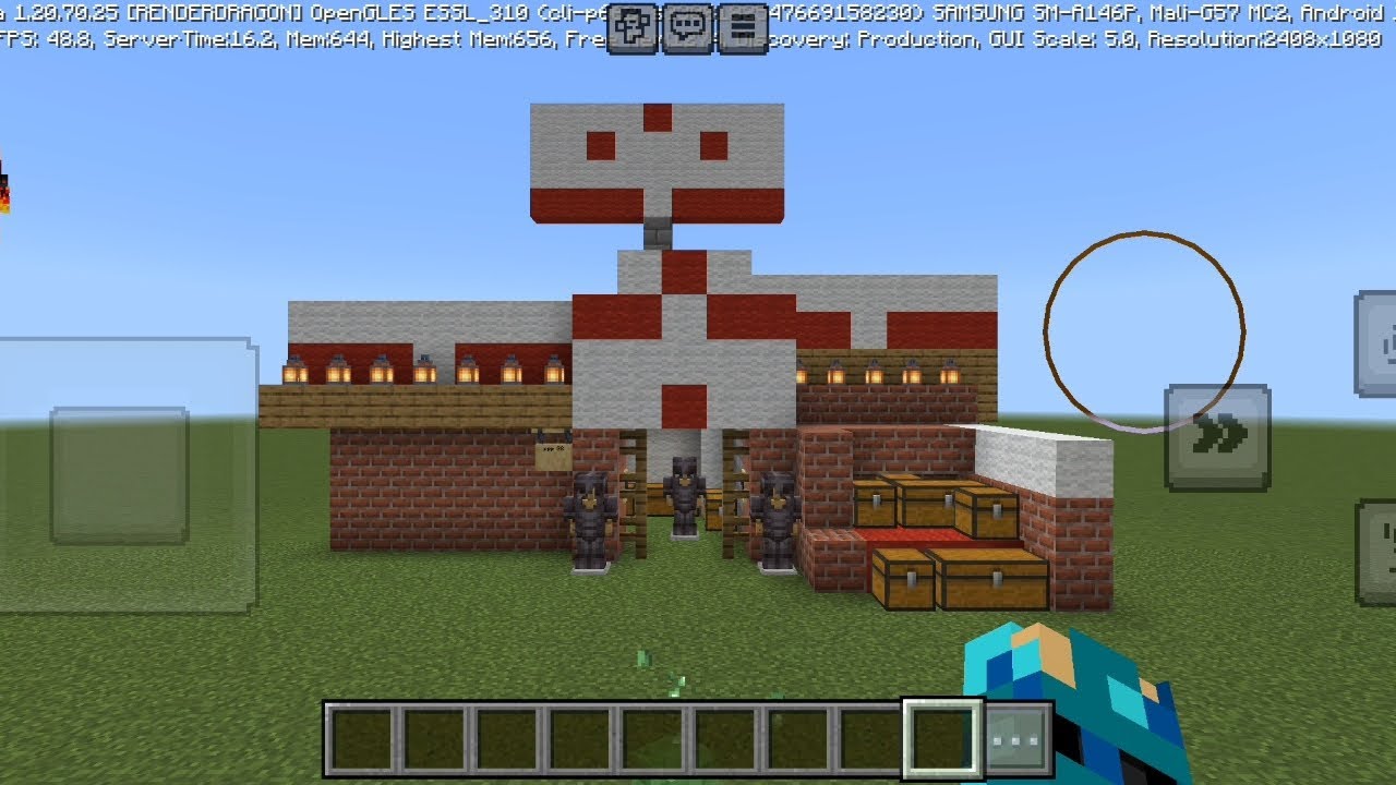 aku build toko super market !!! di #minecraft - YouTube