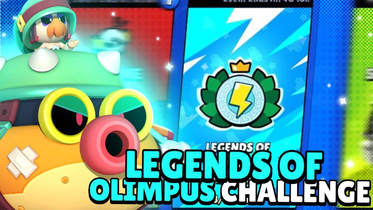 NEW BRAWL! LEGENDS of OLYMPUS Challenge/BRAWL STARS - YouTube