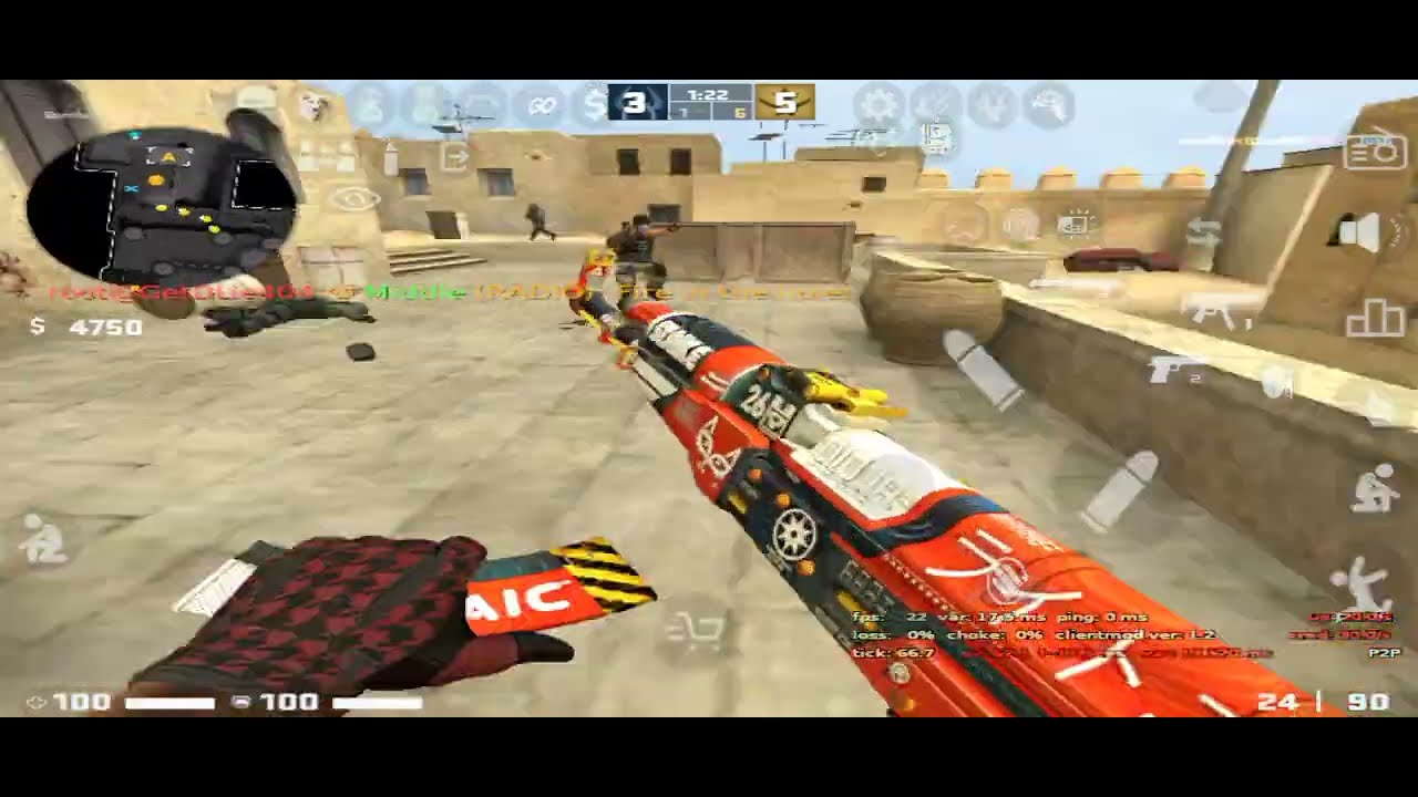 Csgo Android Css Clientmod Test Counter Strike Source Android Youtube 1810