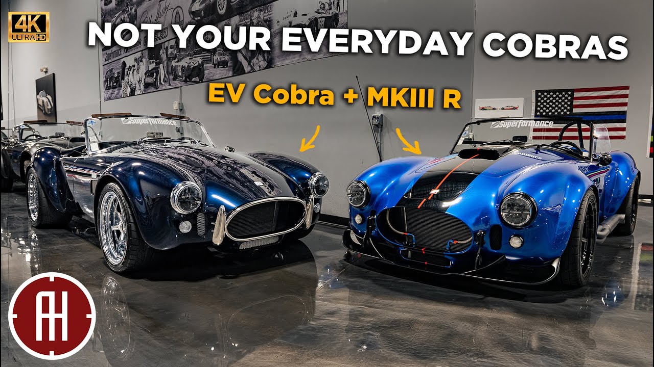 Superformance Electric Cobra + Modern MKIII R Cobra - Not Your Everyday ...