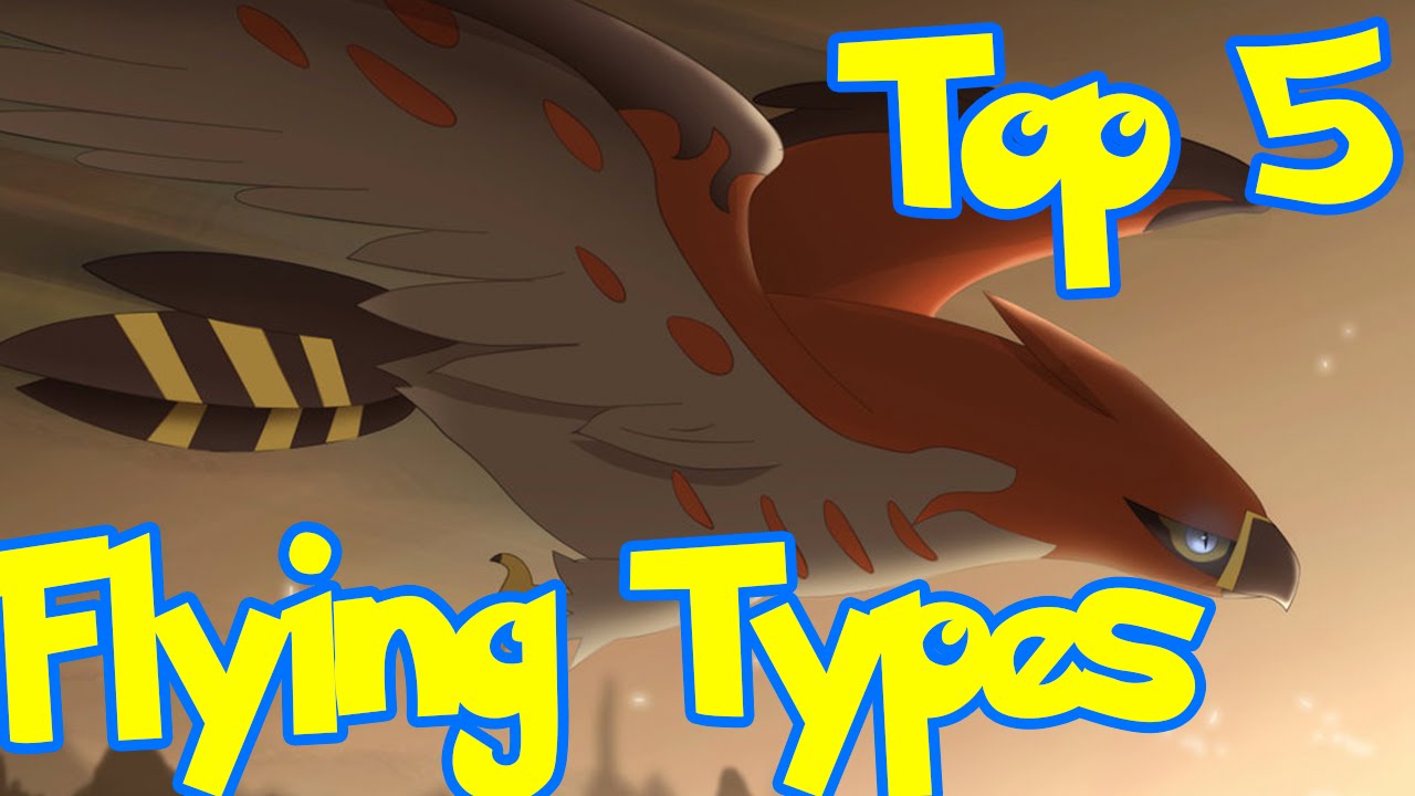 Top 5 Flying Type Pokemon - YouTube