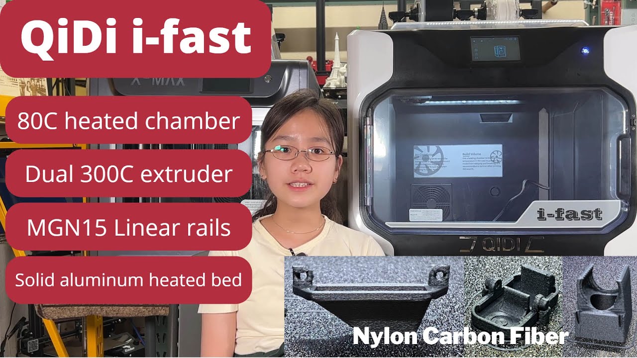 QiDi I fast 80C Actively Heating Chamber 3D Printer Made To Print qidi-i-fast-80c-actively-heating-chamber-3d-printer-made-to-print