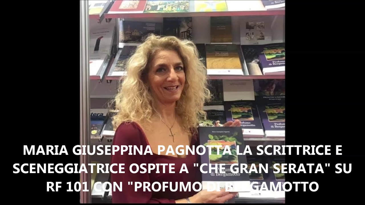 MARIA GIUSEPPINA PAGNOTTA OSPITE A "CHE GRAN SERATA" IL SALOTTO ...