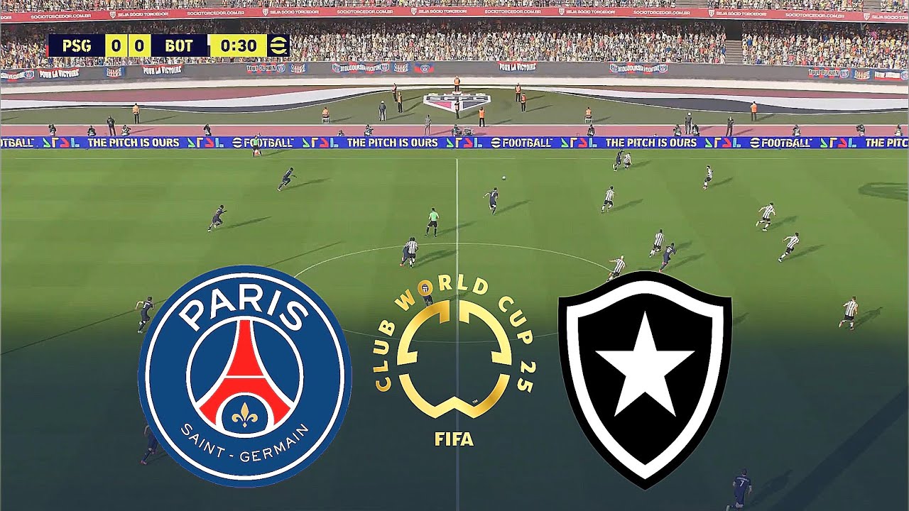 PARIS SAINT-GERMAIN vs BOTAFOGO | FIFA CLUB WORLD CUP 2025 - YouTube