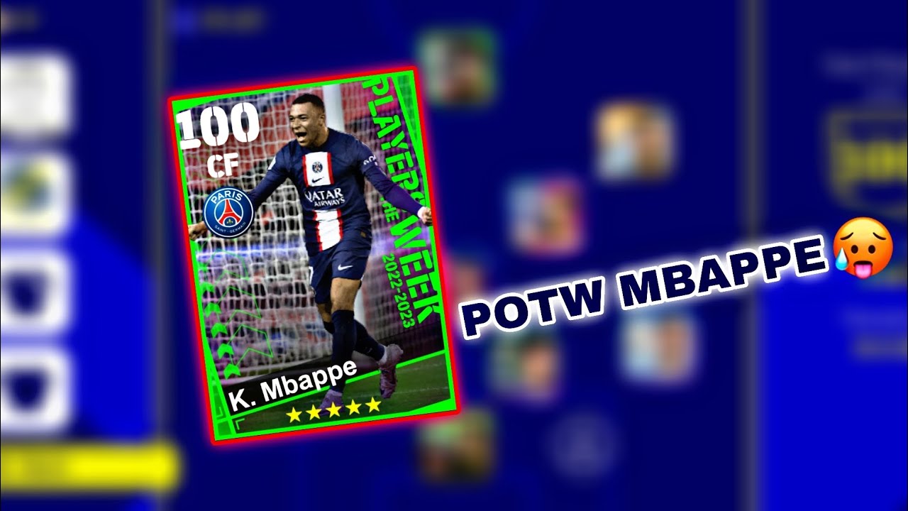 "100'' Rated Mbappe, POTW best card! - YouTube