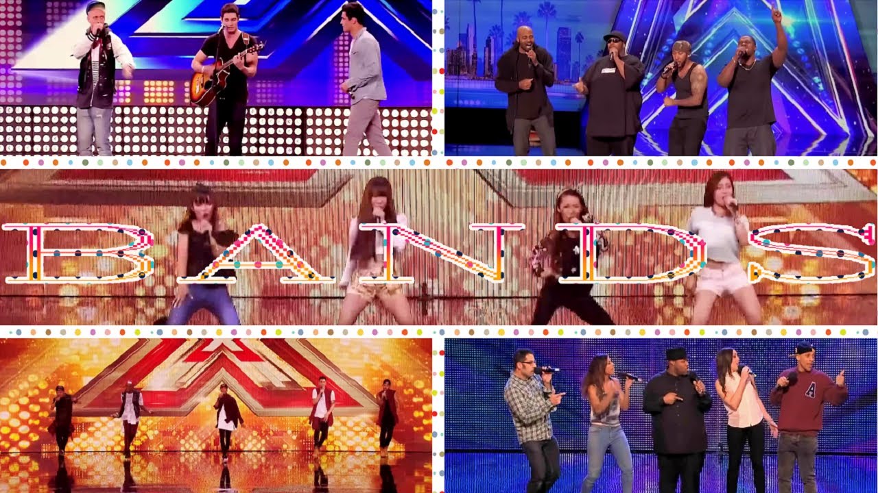 Performance The Best Bands On Any Talent Show!! | Standing Ovations ...