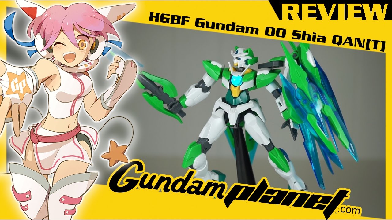 HGBF 00 Gundam Shia QAN[T] - Gundam Planet Review - YouTube