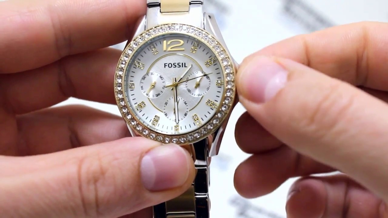 Часы Fossil ES3204 - видео обзор от PresidentWatches.Ru - YouTube