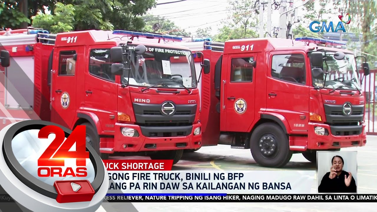 94 na bagong firetrucks, binili ng BFP pero kulang pa rin daw sa ...