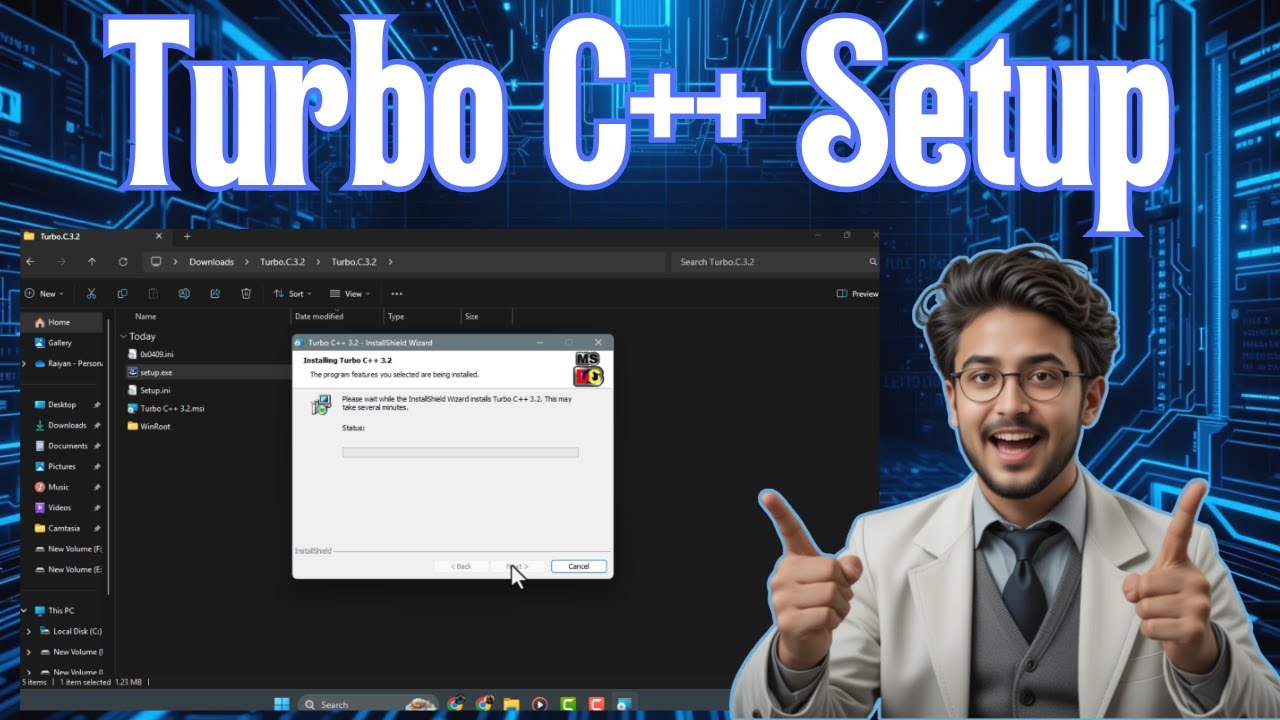 How To Download Turbo C++ on PC or Laptop - For Beginners - YouTube