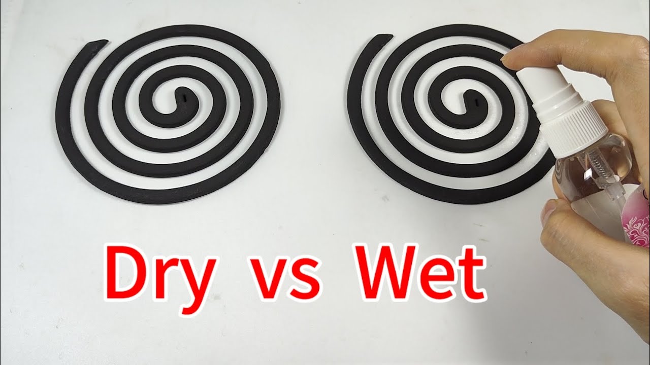 S11E050_Dry vs Wet: Comparing Mosquito Coil Burn Rates | Time-Lapse ...