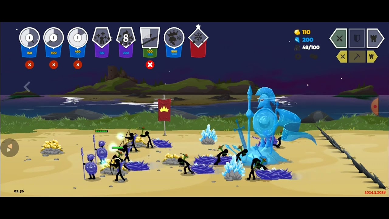 STICK WAR 3 | 1V1 MULTIPLAYER MATCH #1 - YouTube