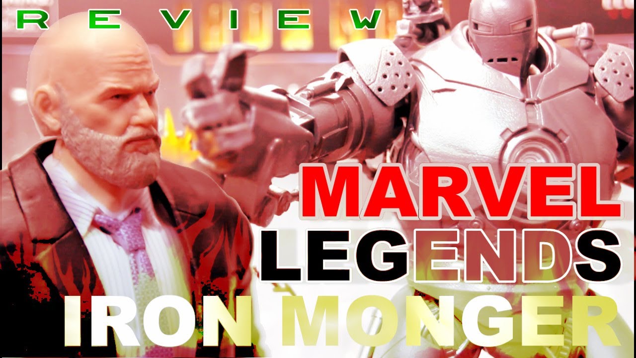 MARVEL LEGENDS OBADIAH STANE & IRONMONGER REVIEW - YouTube
