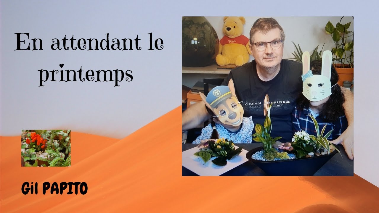 En attendant le printemps ! Créations botaniques - YouTube