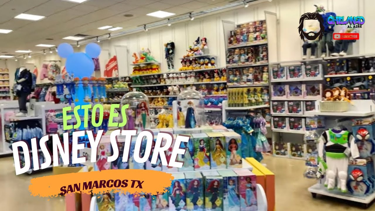 Disney Store en San Marcos Texas - YouTube