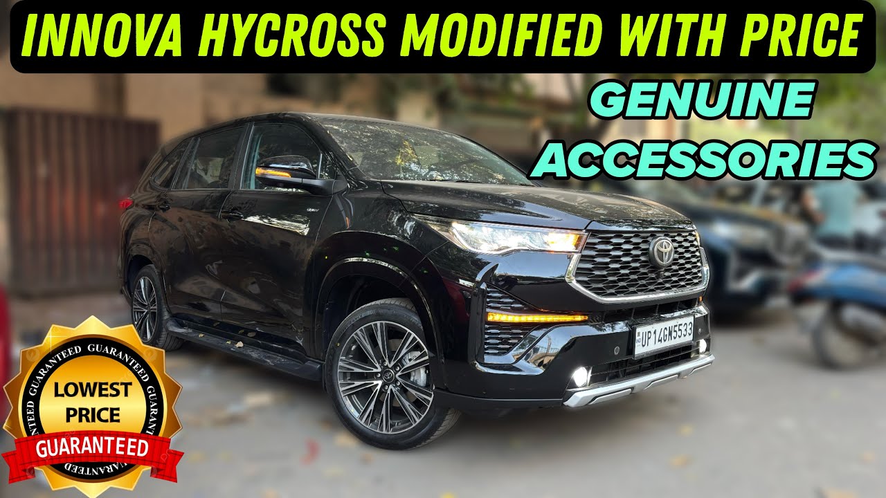 Innova Hycross Modification With Price Innova Hycroas Modified 2025 ...