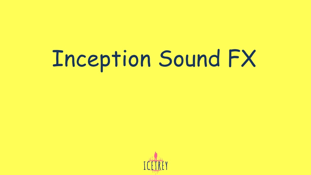 Inception Sound FX - YouTube