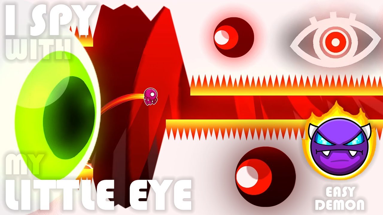86000⭐ | "iSpyWithMyLittleEye" by Voxicat | Geometry Dash - YouTube