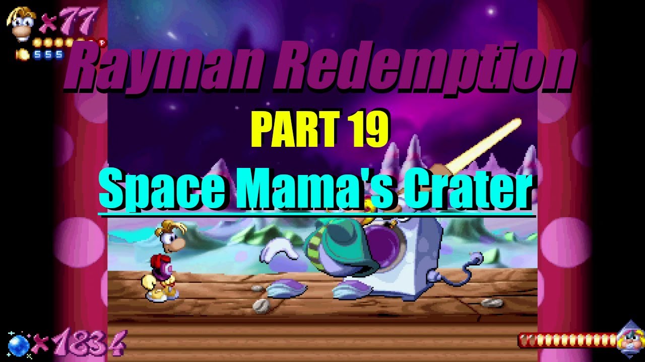 Rayman Redemption Playthrough Part 19 - Arts & Craters - YouTube