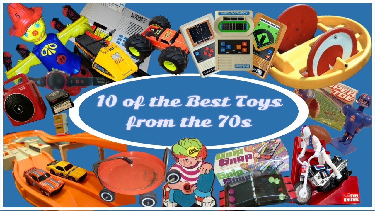 10 Best Toys of the 70's - Including Original Commercials - YouTube
