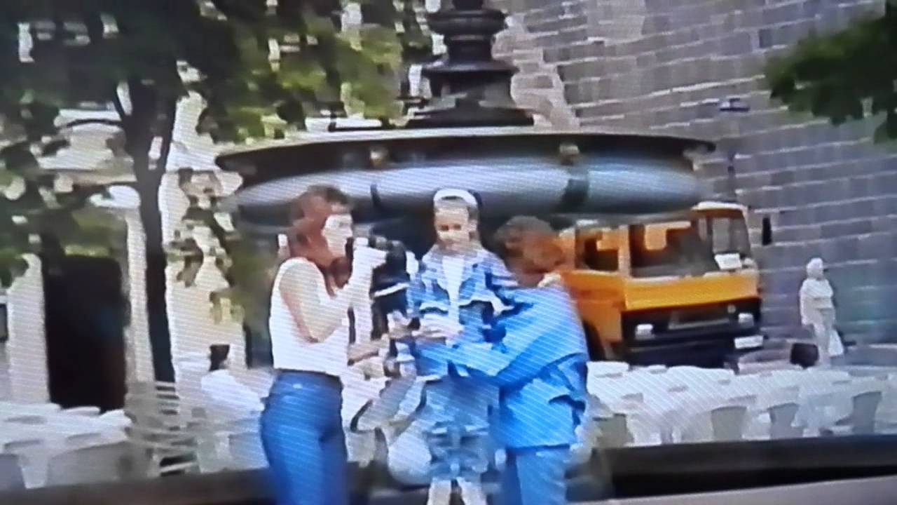 Lisa, Connie, Steph by fountain - YouTube