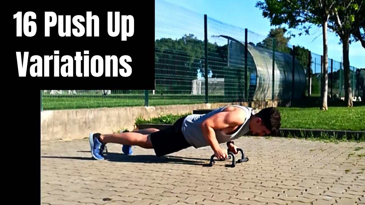 16 Push Up Variations - YouTube