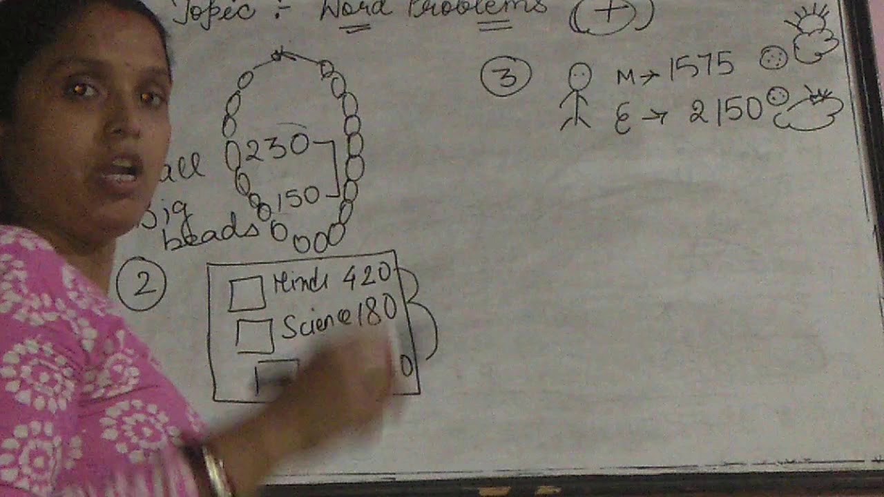 Different kinds of addition problems - YouTube