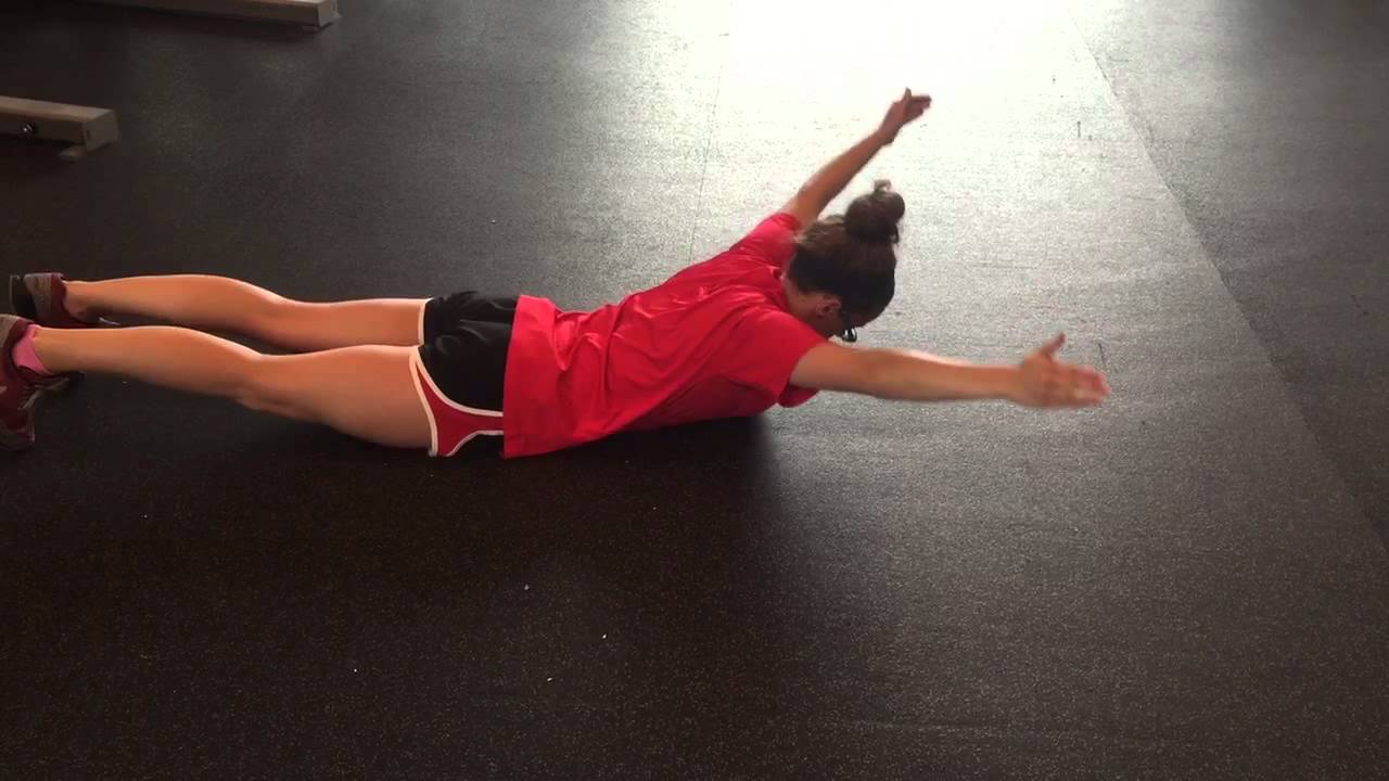 Y back extensions - YouTube