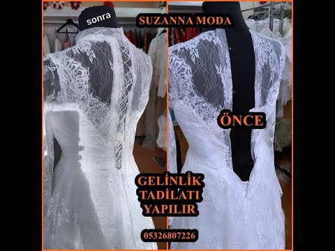 #GelinlikTadilat Suzanna Moda #gelinlikler #suzanna #adanagelinlik #gelinlikmodelleri #suzananmoda