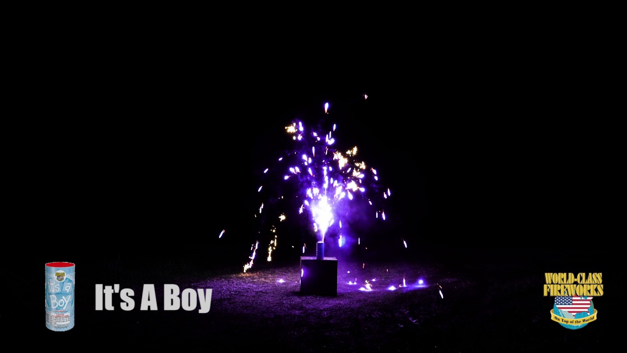 It's a Boy - World Class Fireworks - YouTube