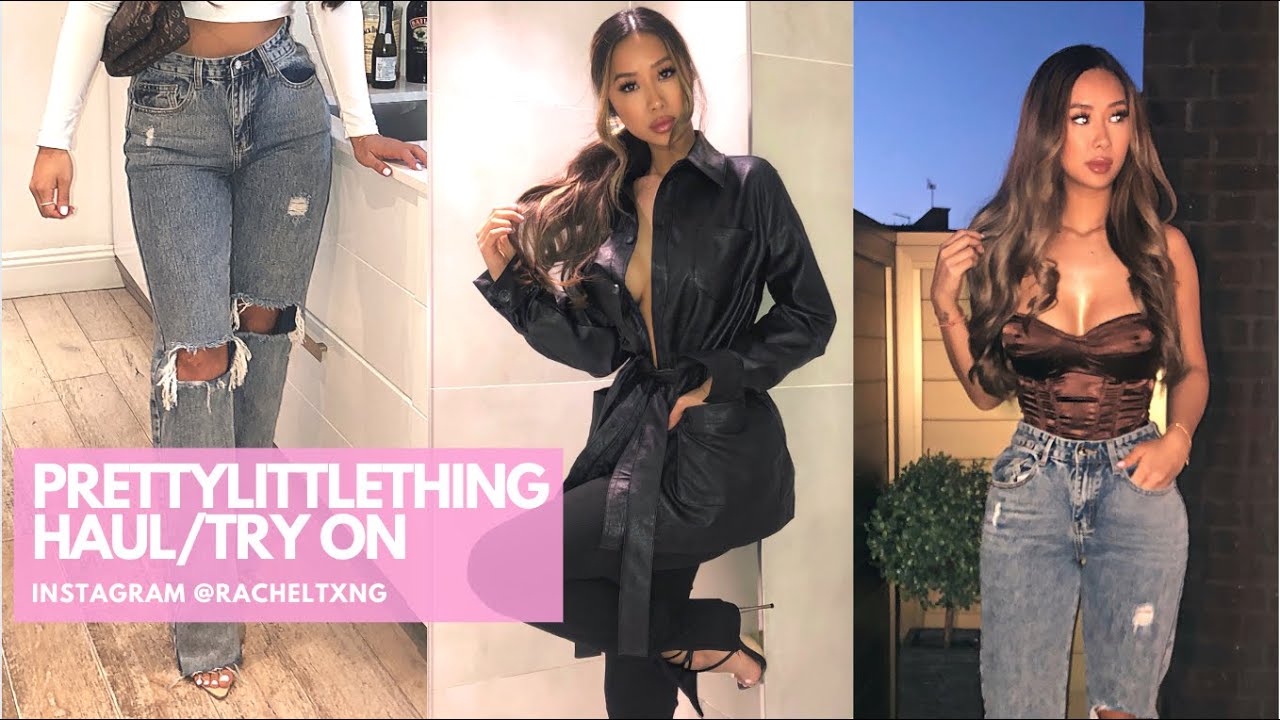 PRETTY LITTLE THING TRY ON HAUL/IDEAS | 2020 - YouTube