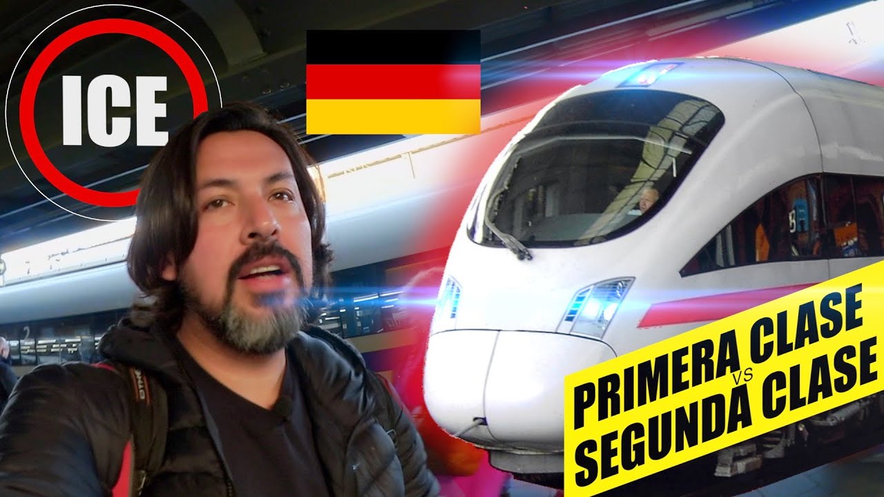 Diferencias entre Primera y Segunda Clase en tren rápido Alemán ICE 🚅🇩🇪 ...