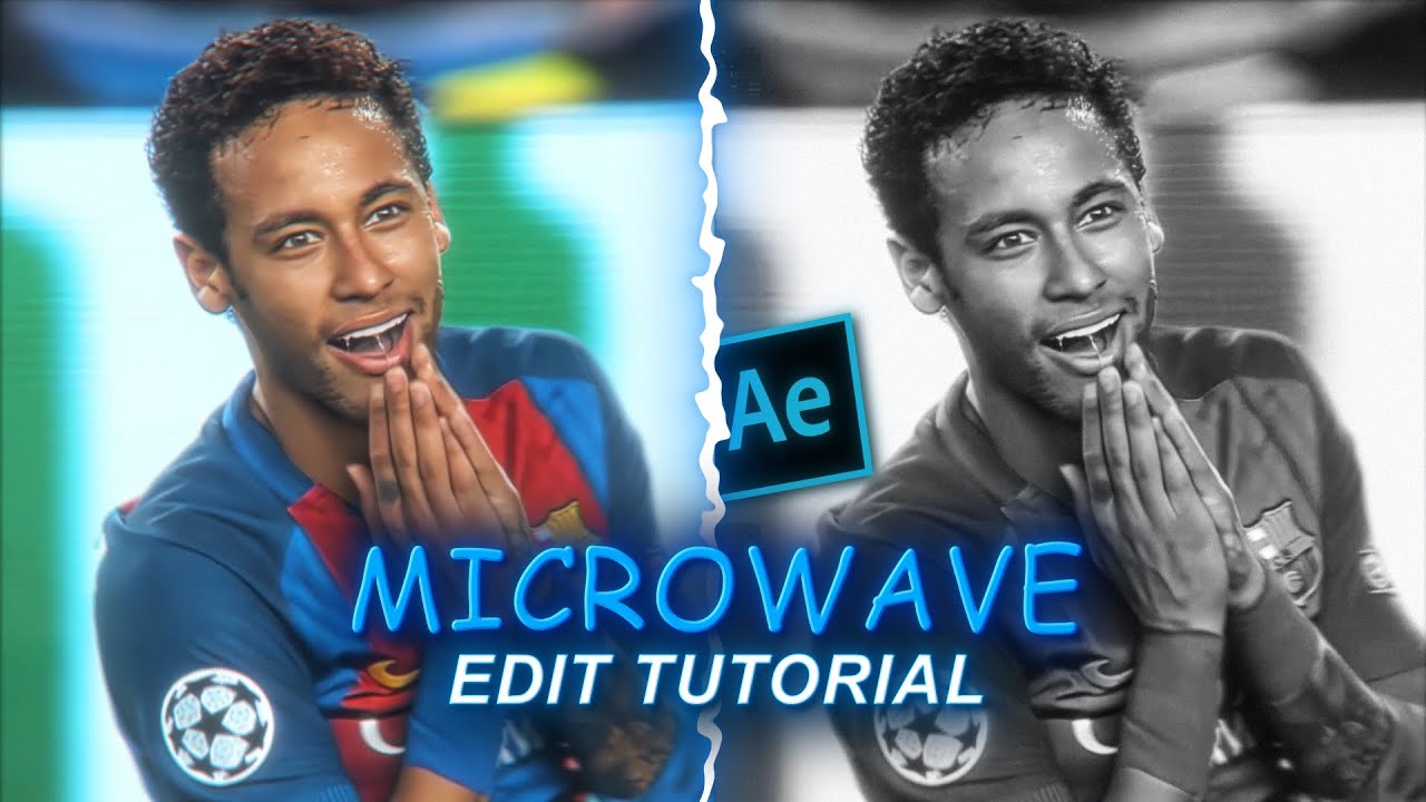 microwave trend edit tutorial on after effects - YouTube