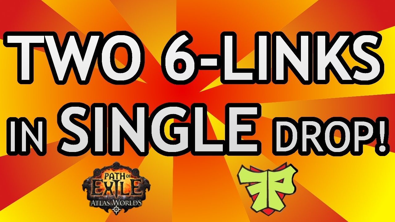 Two 6-Links in SINGLE drop! Lucky double 6-link drop from Rogue Exile ...