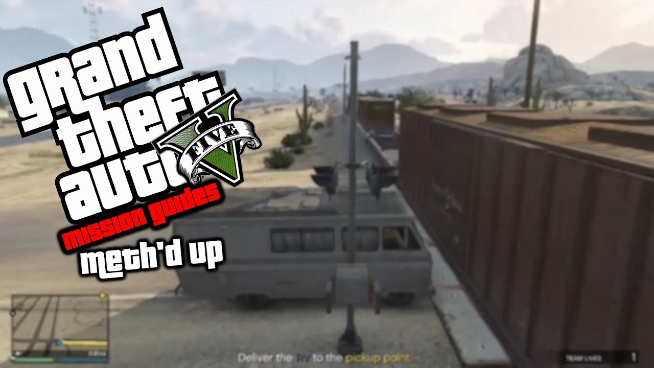 Grand Theft Auto 5 Mission Guides (Gerald - Meth'd up) - YouTube