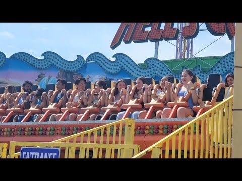 🇨🇦 Playland Amusement Park - Hell's Gate Ride in Vancouver BC Canada ...