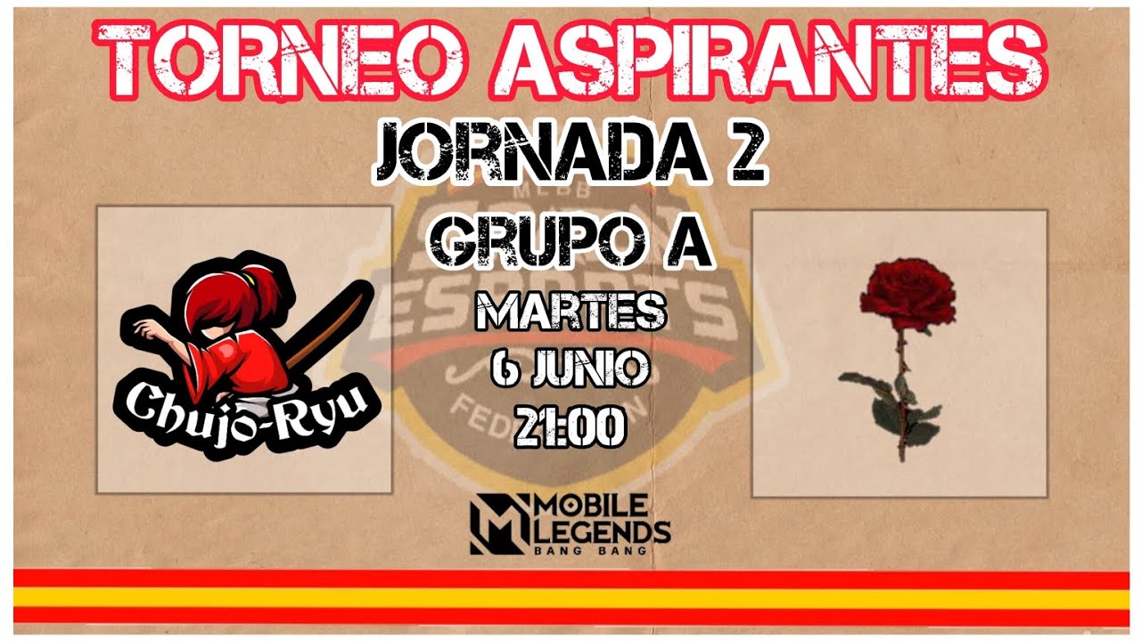 CHUJO RYU vs. ROSE - JORNADA 2 (TORNEO ASPIRANTES) || Federación ...