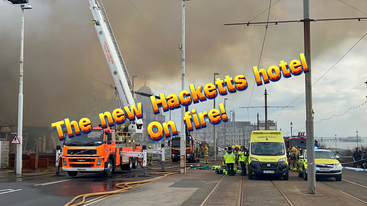 The new Hacketts hotel on fire !🔥 - YouTube