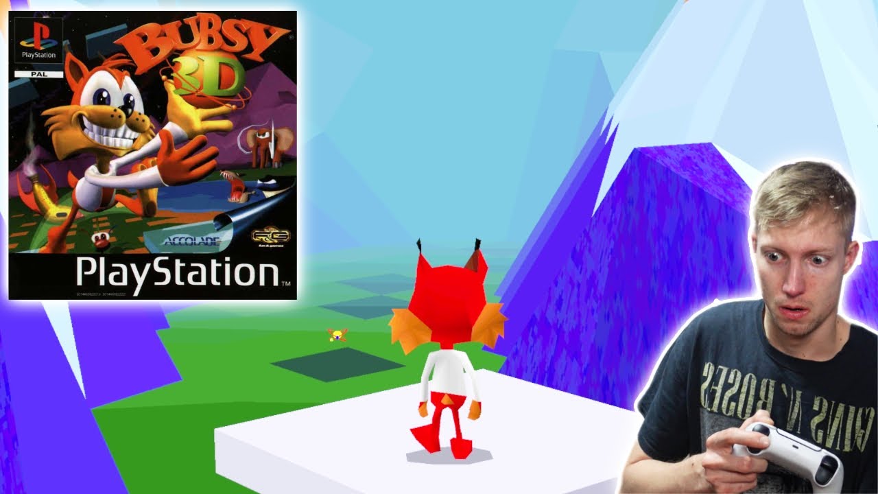 Bubsy 3D 🕹️ (PS1) Gameplay - Angezockt (1997) - YouTube