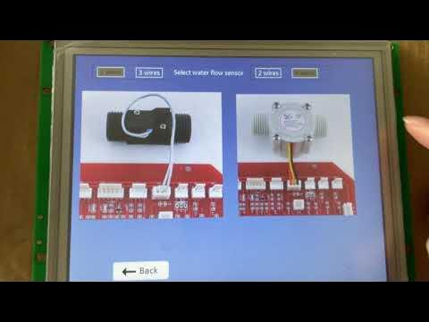 How to connect the water flow sensor如何连接流量计 - YouTube