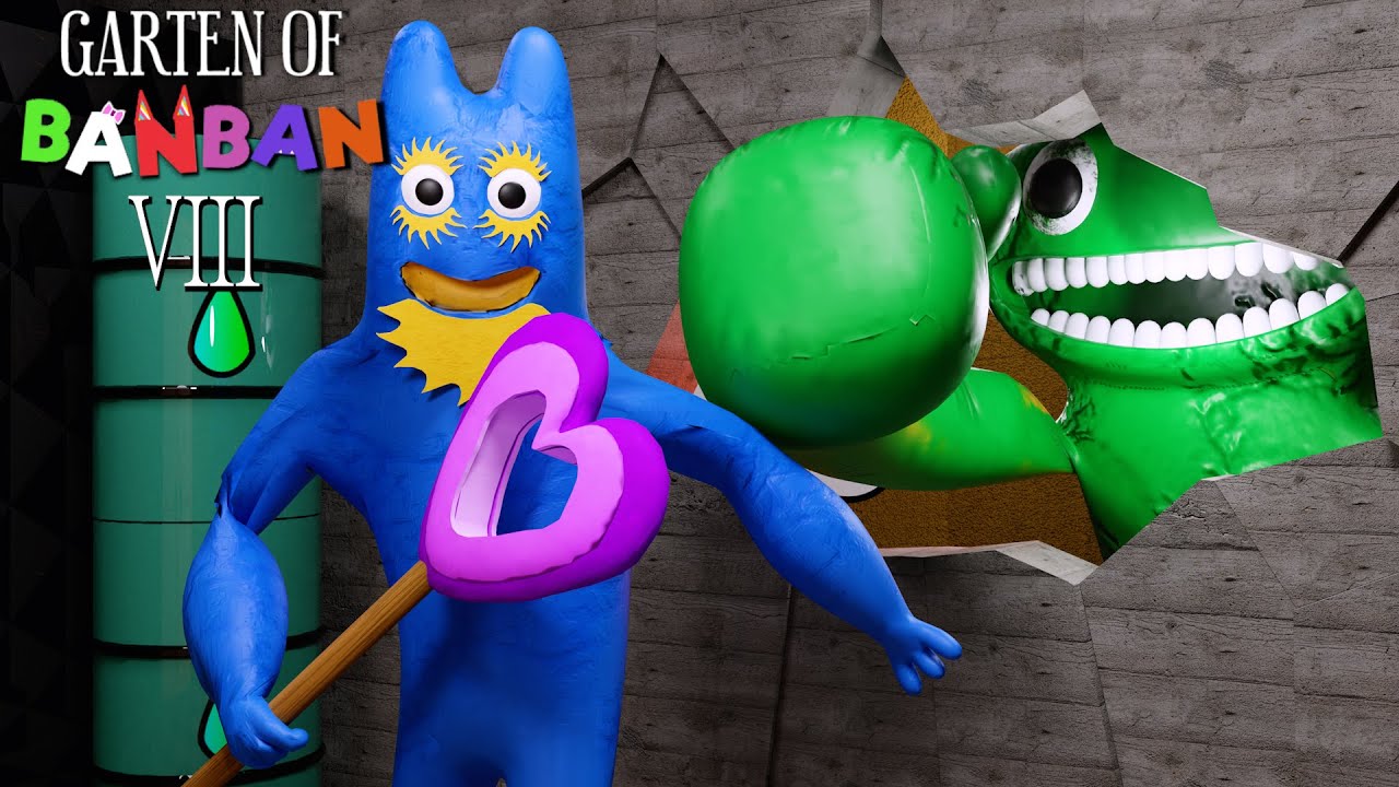 Garten of Banban 8 - ALL NEW BOSSES + DOORS Floor 2 (Gameplay #72 ...