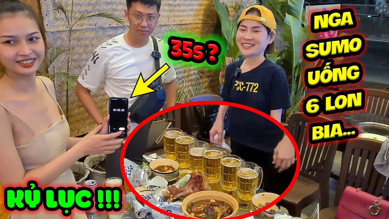 Kỷ Lục Nga Sumo Uống 6 Lon Bia Trong 35 Giây Liệu Có Tin Được Không ...