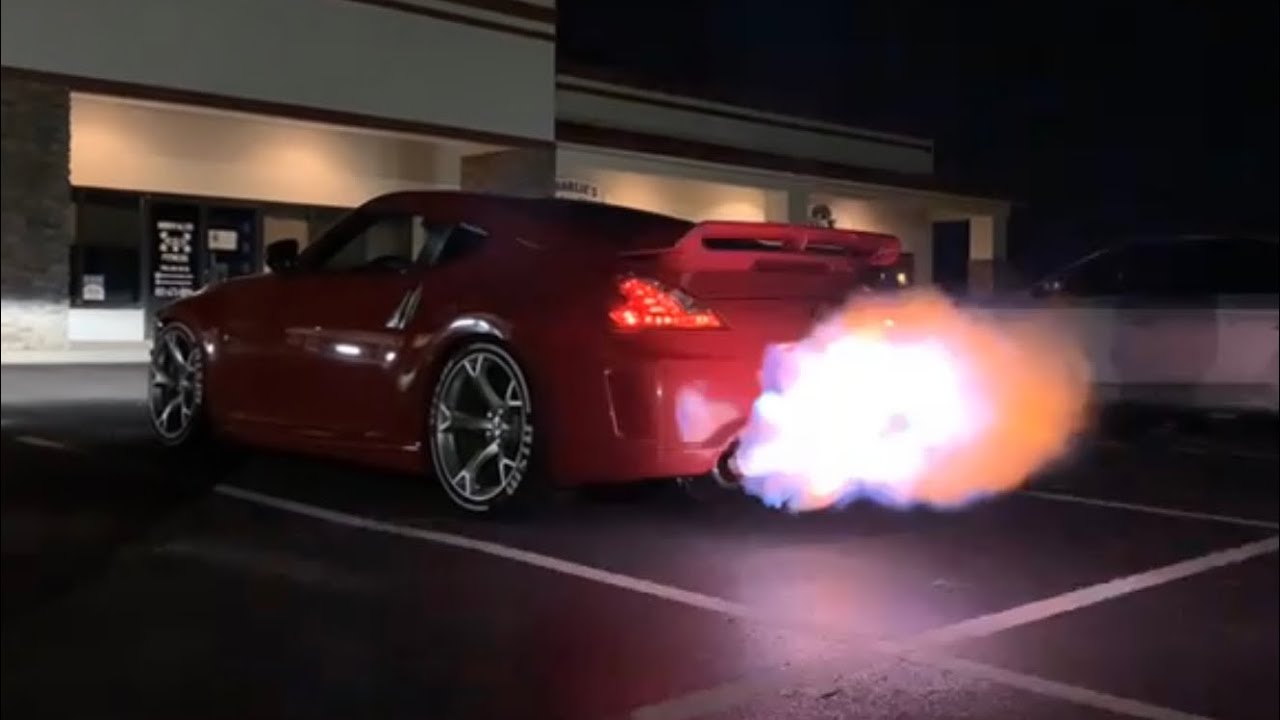 Nismo 370z Uprev 2STEP + Flame Map - YouTube