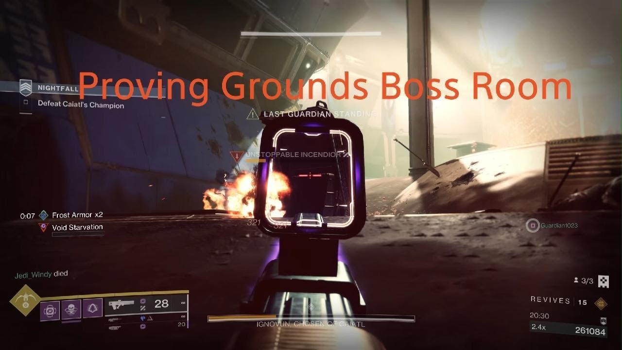Destiny 2 LFG GM boss room hunter - YouTube