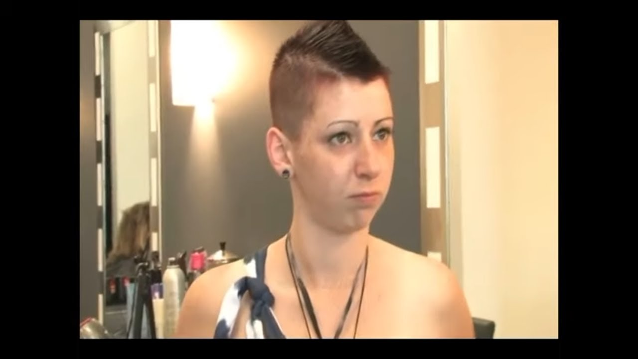 Carla - Pt 2: Short Pixie Cut & Dye (TA77.net Mini) - YouTube