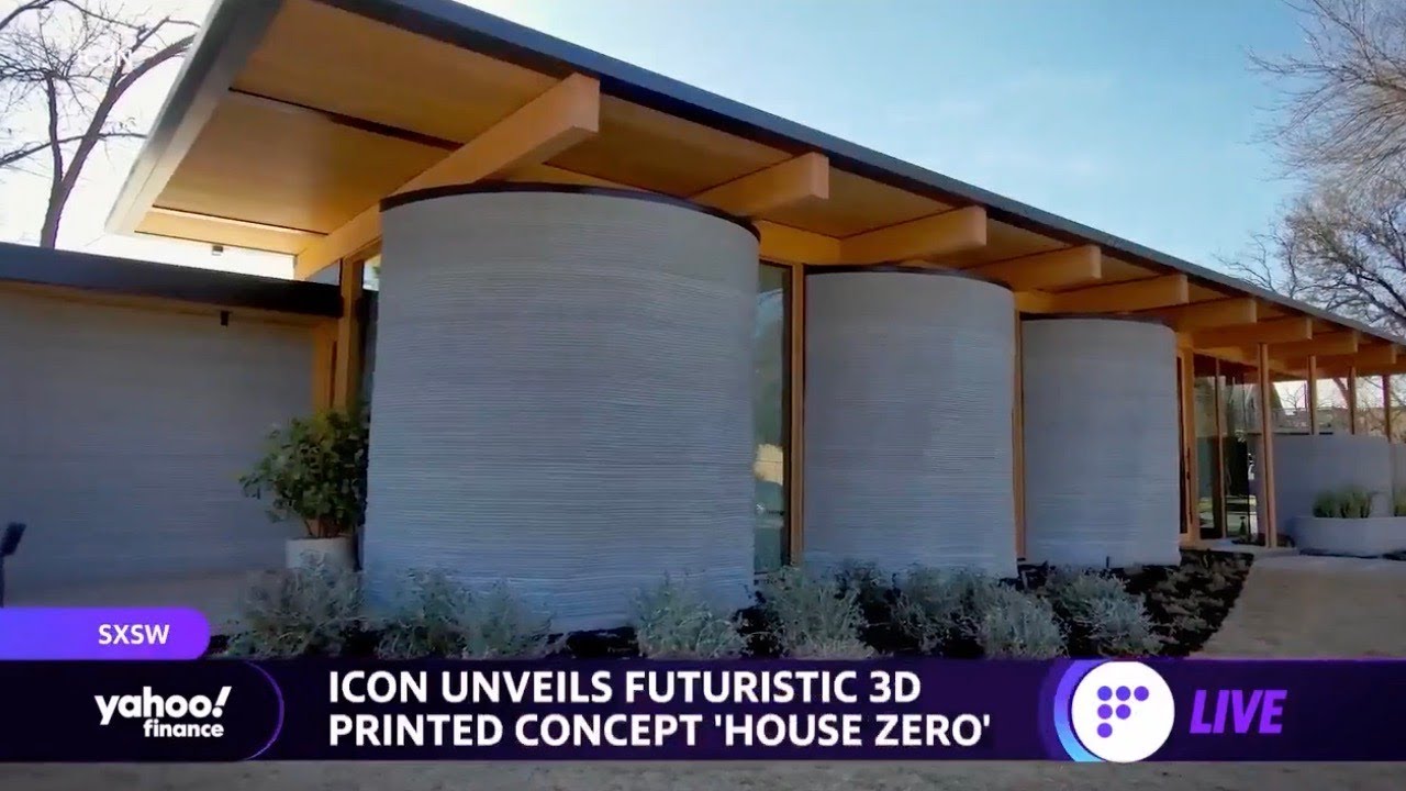 Icon unveils 3D-printed concept house at SXSW - YouTube